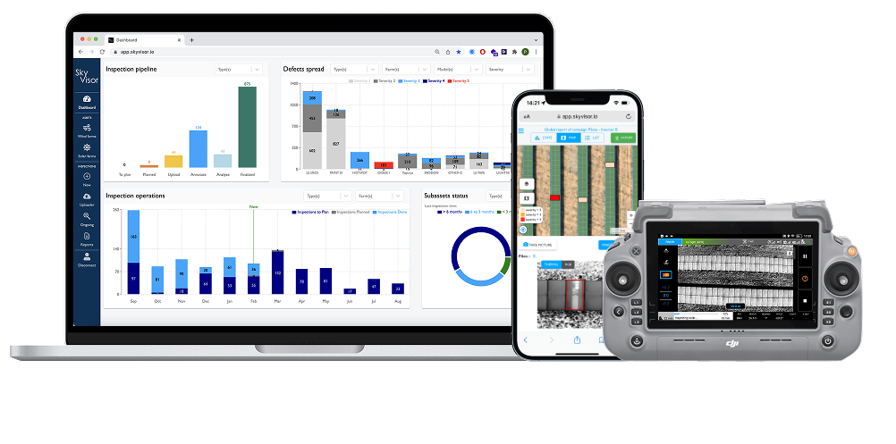 Solar Thermographic Drone Inspection Software | SkyVisor